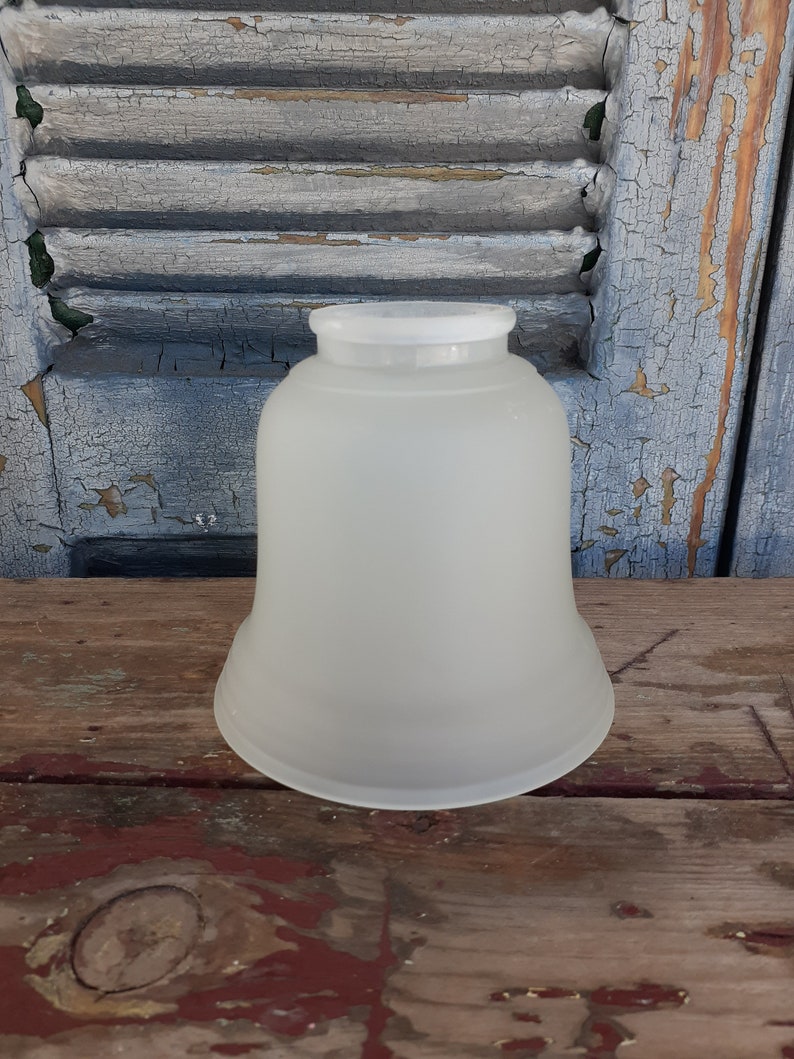 White Satin Glass Light Shade Pendant Light Shade Ceiling Fan - Etsy