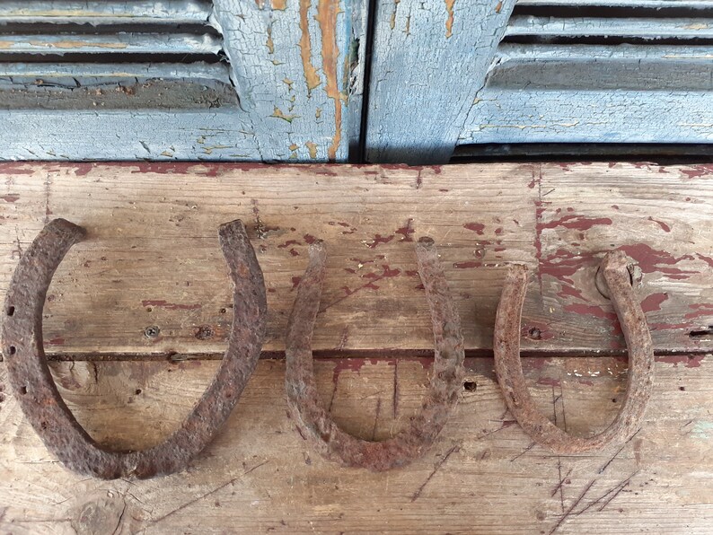 Vintage Horseshoe Collection Set of Three - Etsy