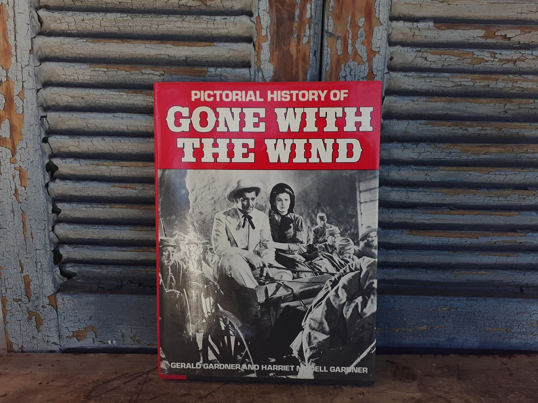 Vintage Pictorial History of Gone With the Wind Hardcover Book - Etsy