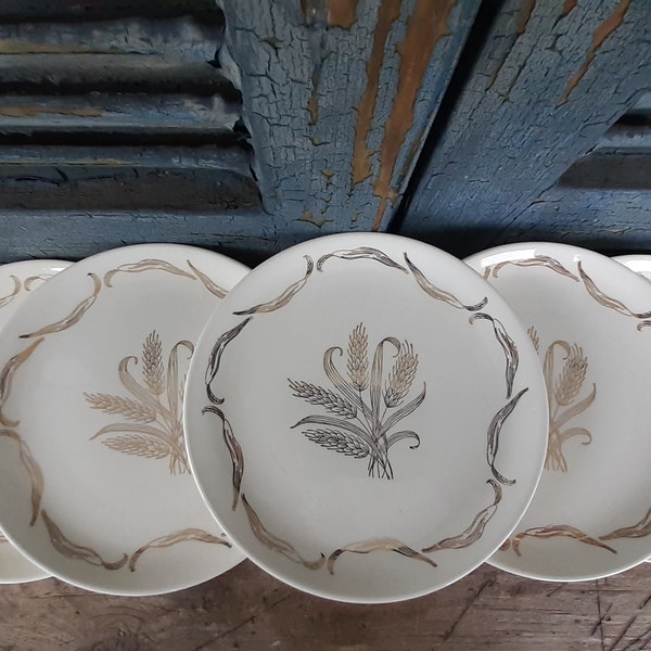 Wheat Plates - Etsy