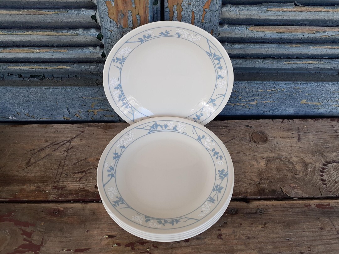 Vintage Corelle First of Spring Side Plates Livingware Casuals Set of 6 ...