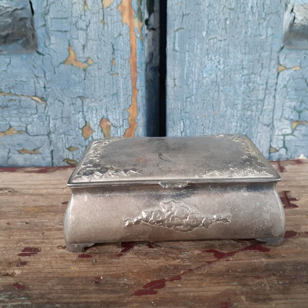 Metal Trinket Box - Etsy