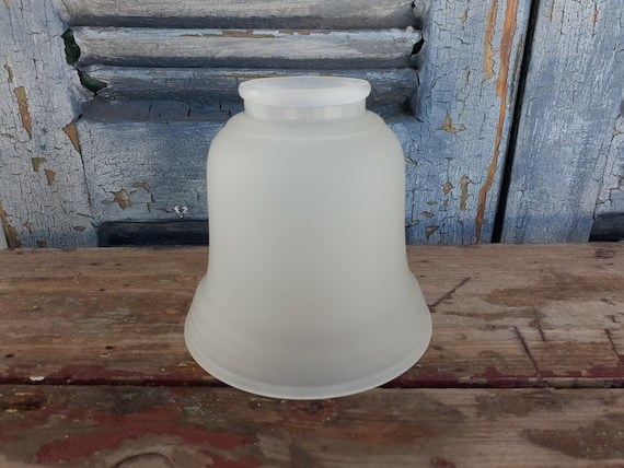 White Satin Glass Light Shade Pendant Light Shade Ceiling Fan - Etsy