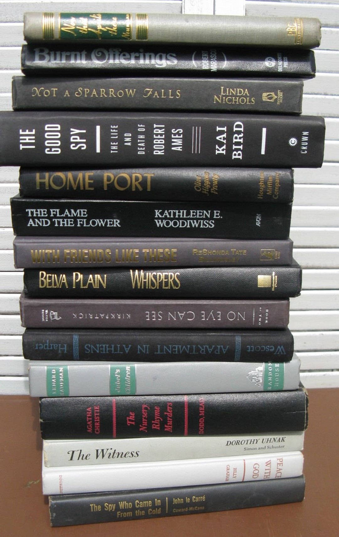 Black and Gray Book Stack Wedding Books Traditional Library - Etsy