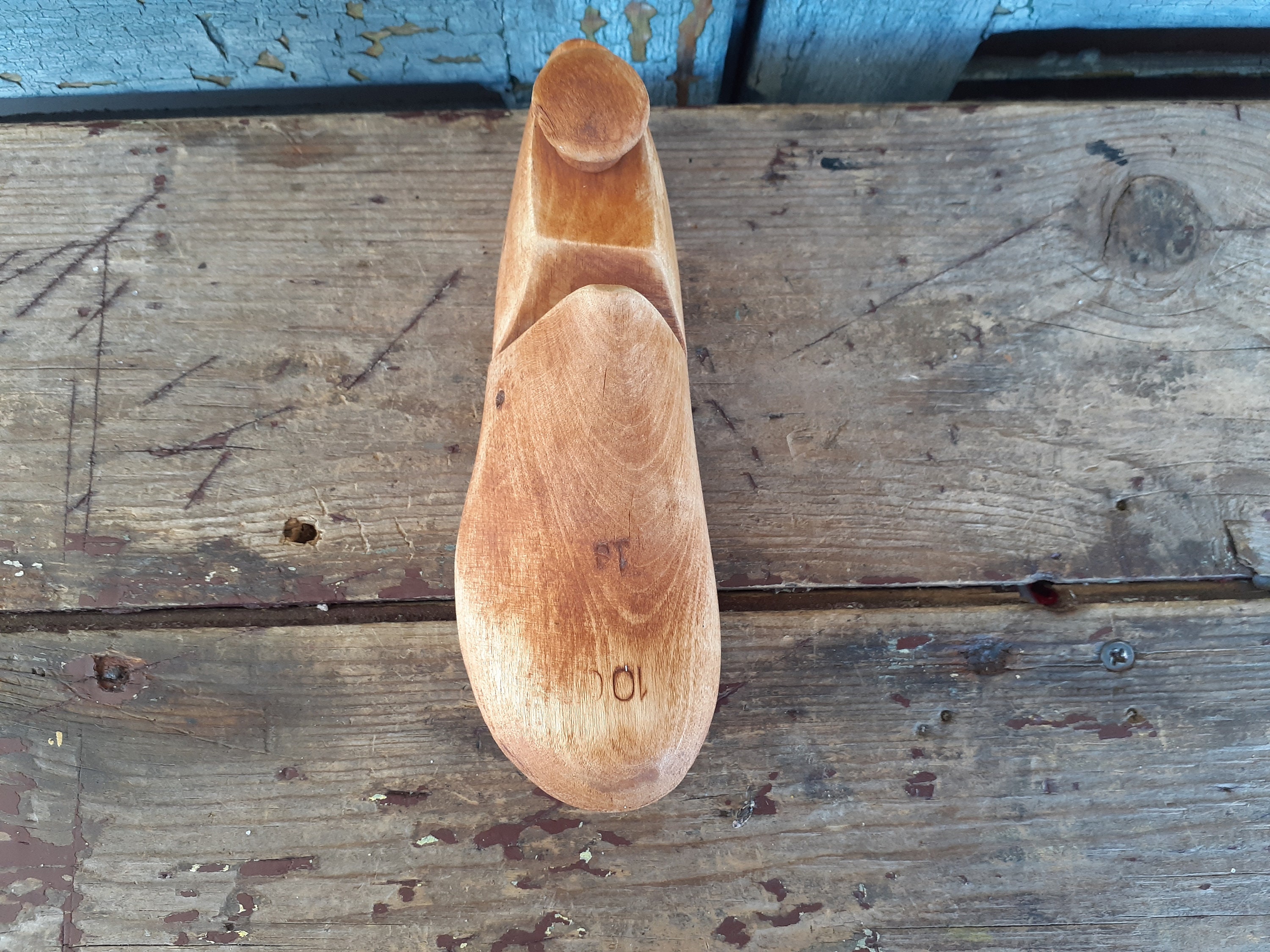 Antique Childs Wooden Shoe Form Display Piece - Etsy