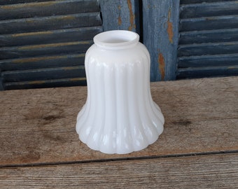White Glass Shade | Etsy