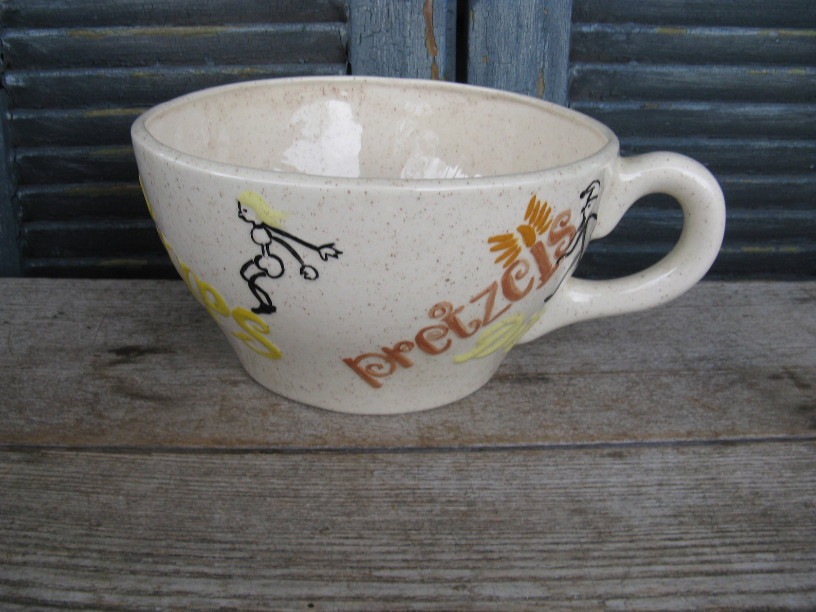 Vintage Hand Painted Snack Bowl Mod Funky Gift Idea - Etsy