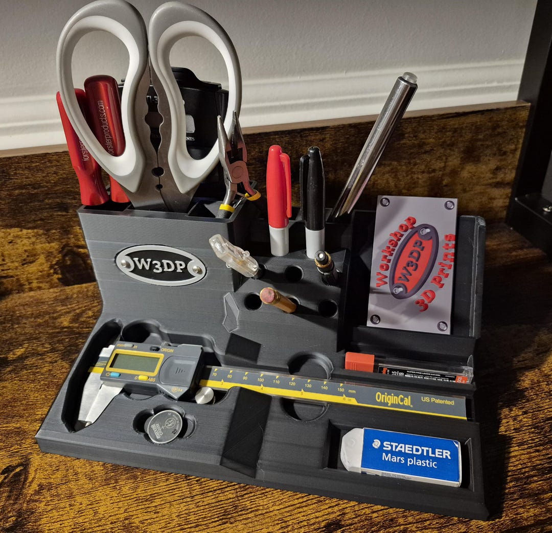 Engineer Desk Organizer, Office Desk Accessories, Stationary Organizer ...