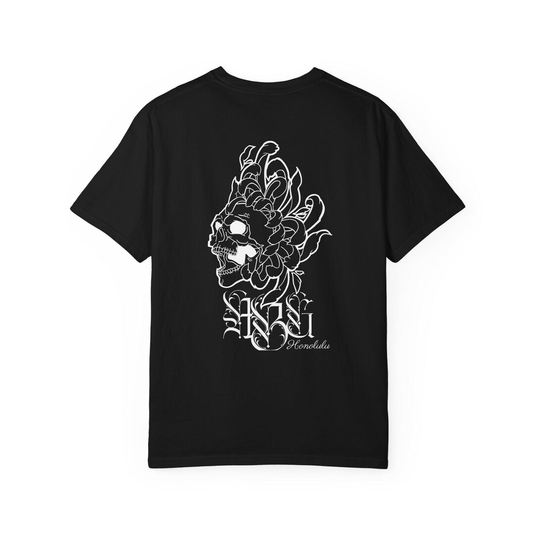 ABG Skull T-shirt - Etsy