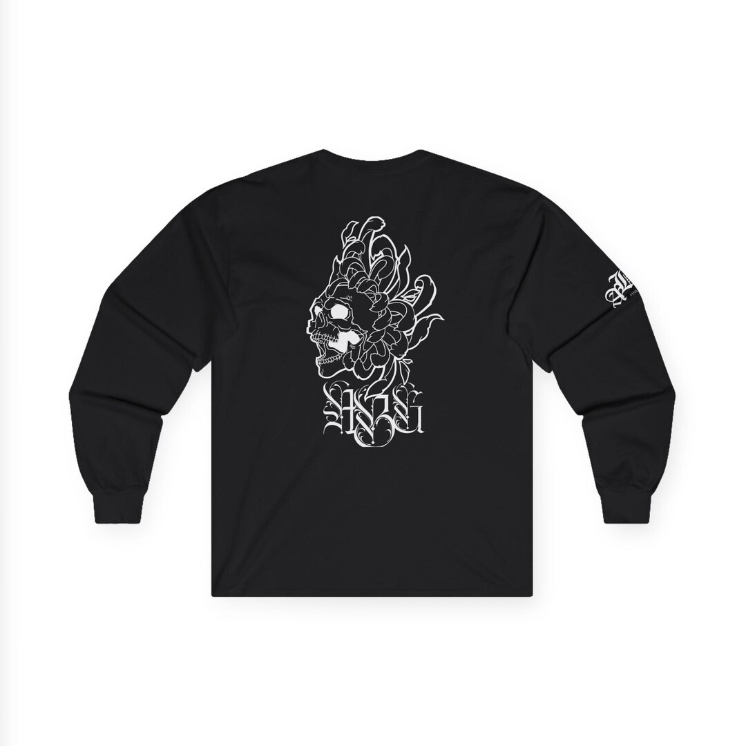 ABG Skull Long Sleeve T-shirt - Etsy