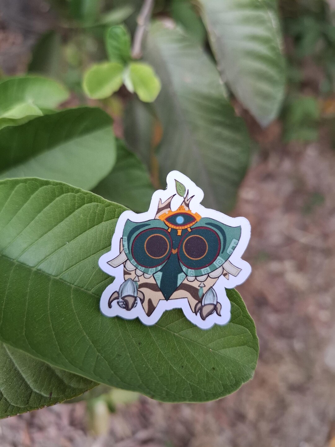 Korok With Mineru’s Mask Sticker - Zelda Tears of the Kingdom Fan Art ...