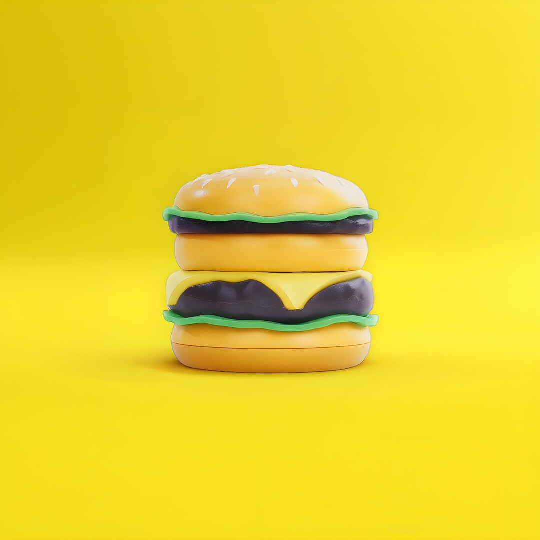 Cheese Burger Grinder | Large Grinder | Hand Cranked Herb Grinder ...