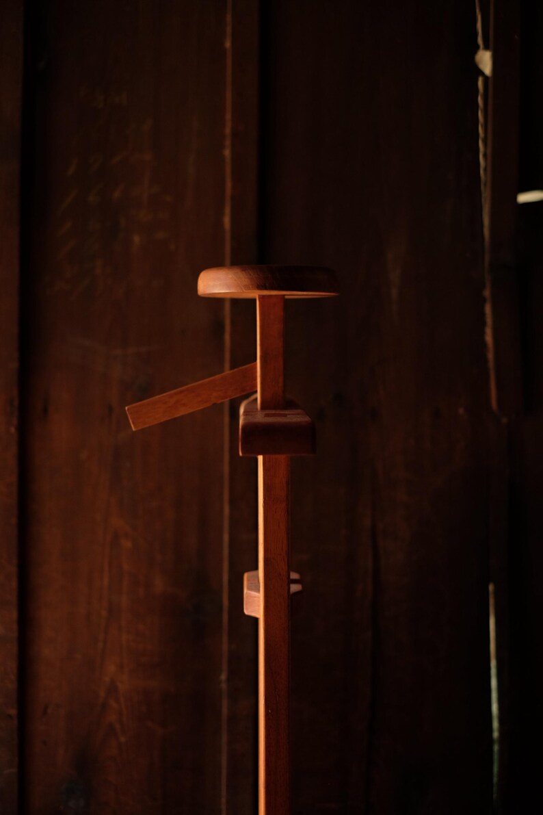 Modern Wooden Yoroi Kake Samurai Armor Stand | Minimalist Japanese ...
