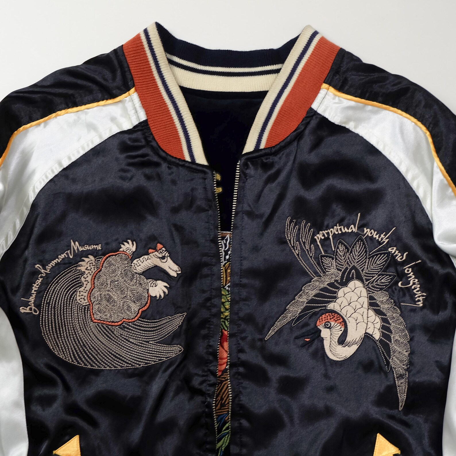 AMEKAJI Yakuza Fashion Tedman BRM Soul of Phoenix Sukajan Jacket ...