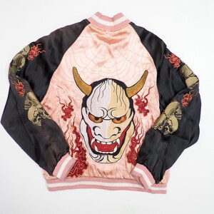 PUNK ROCK Vintage Japanese Japan Hannya Evil Devil Noh Mask Skull ...