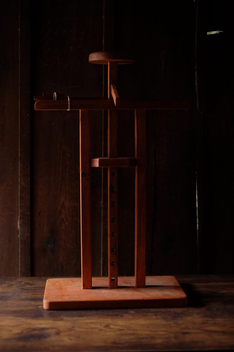 Modern Wooden Yoroi Kake Samurai Armor Stand | Minimalist Japanese ...