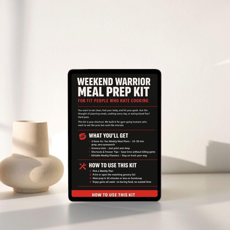 Weekend Warrior Meal Prep Kit + Global Cuisine Bonus | Omnivore ...