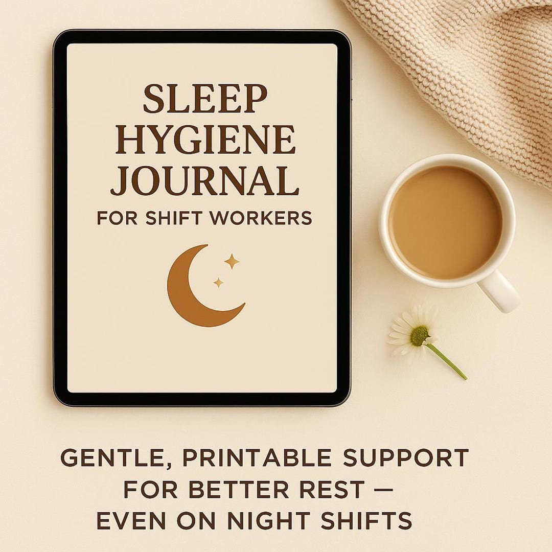 Sleep Hygiene Journal for Shift Workers – Printable PDF | Night Shift ...