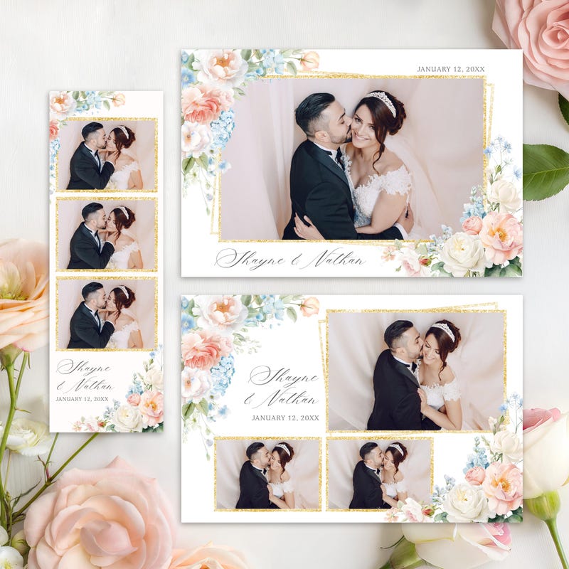 Floral 6x4 Photo Frame - Etsy