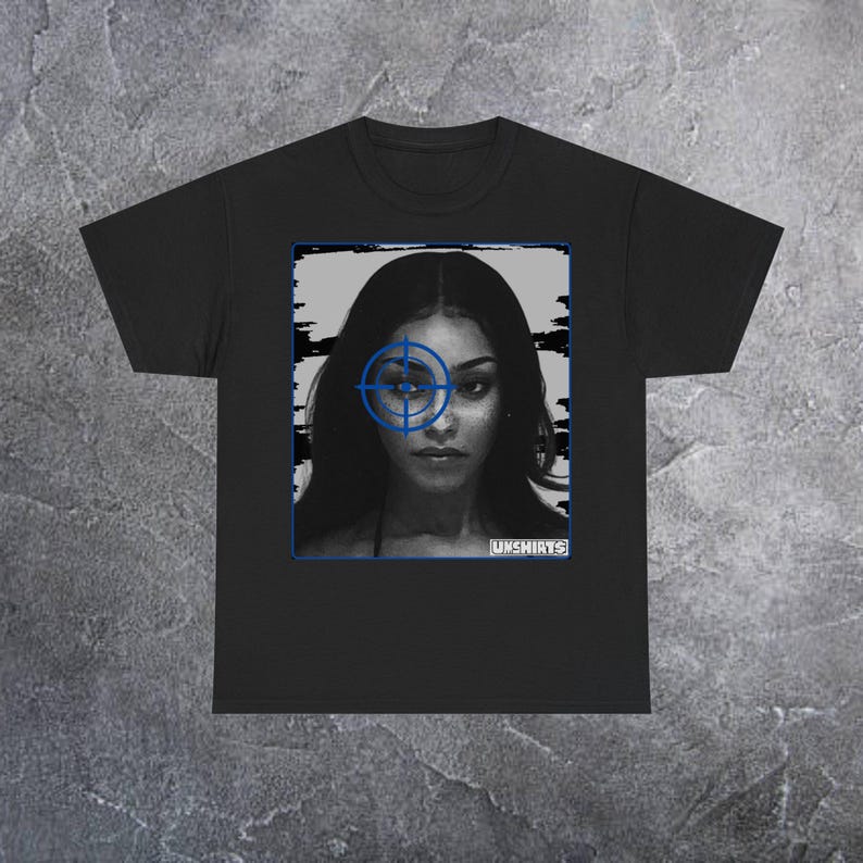 Y2K Crosshair Graphic T-shirt: Sniper Streetwear Tee - Etsy