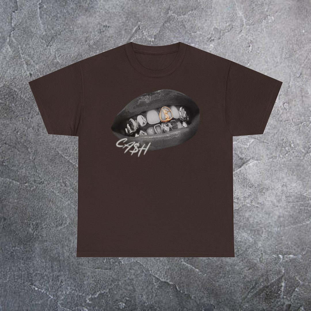 Y2k Grillz Graphic Tee Retro 2000s Graphic T-shirt Y2K Hip Hop Fashion ...