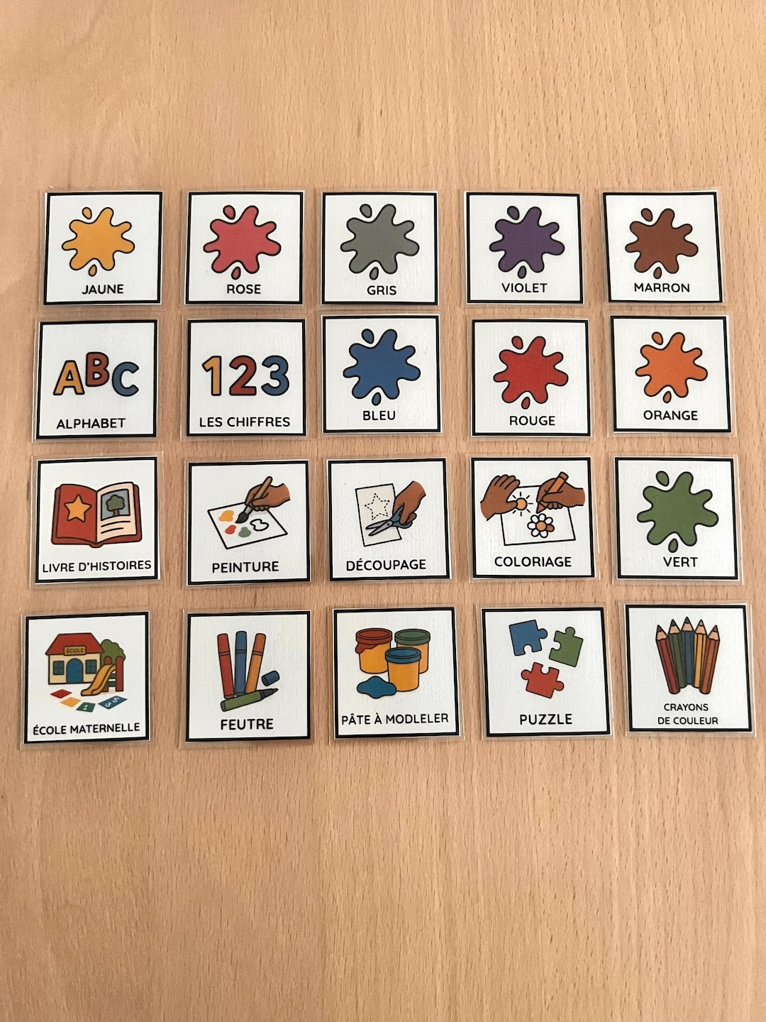 Pack 20 pictogrammes - École maternelle - Activités et apprentissages ...