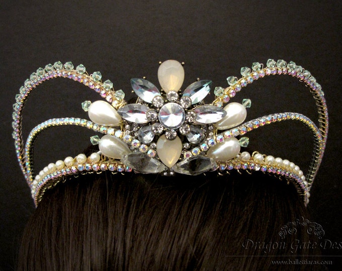 Rhinestone Atifet Ballet Headpiece - Etsy
