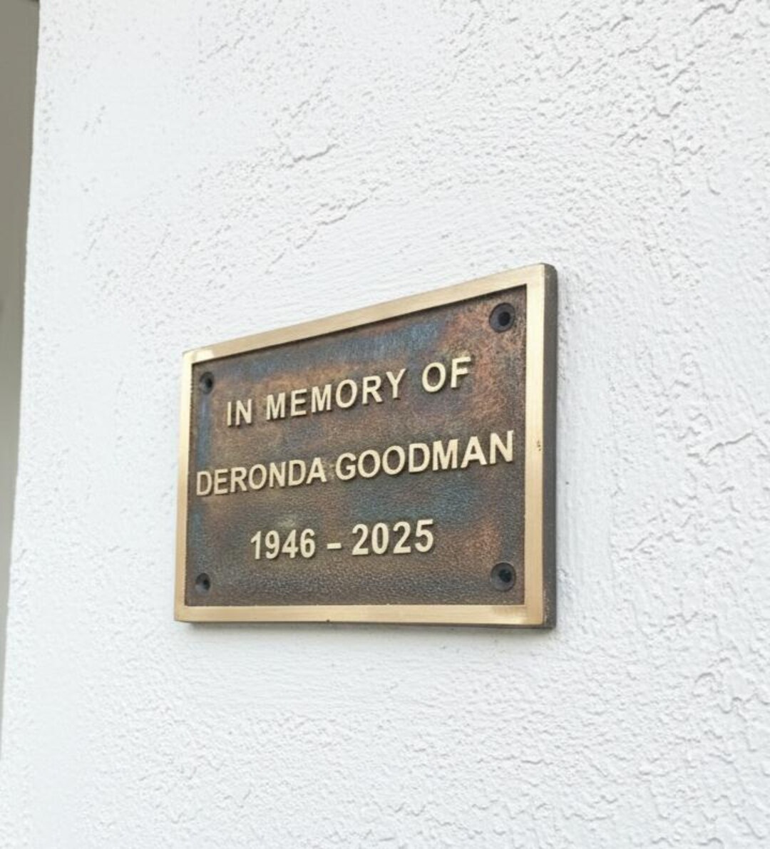 Custom Bronze Memorial Plaques – Weatherproof Outdoor, Grave Marker ...