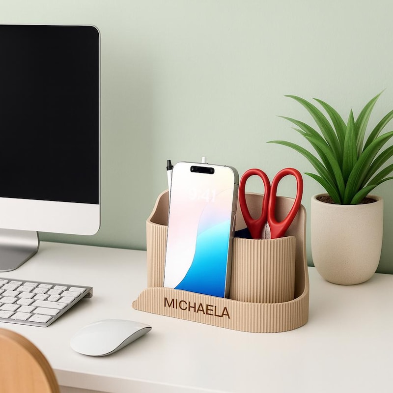 Desk Caddy for Phone - Etsy UK