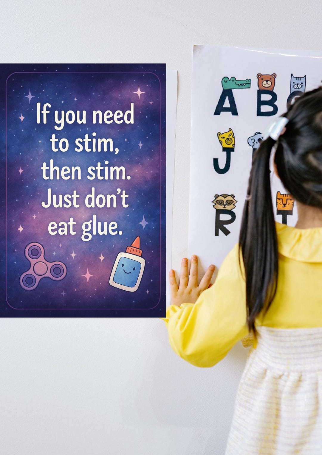 Funny SEN Classroom Poster | “stimming Welcome” Printable | Autism ...