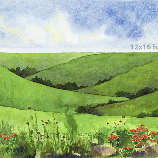 Prairie Landscape - Etsy