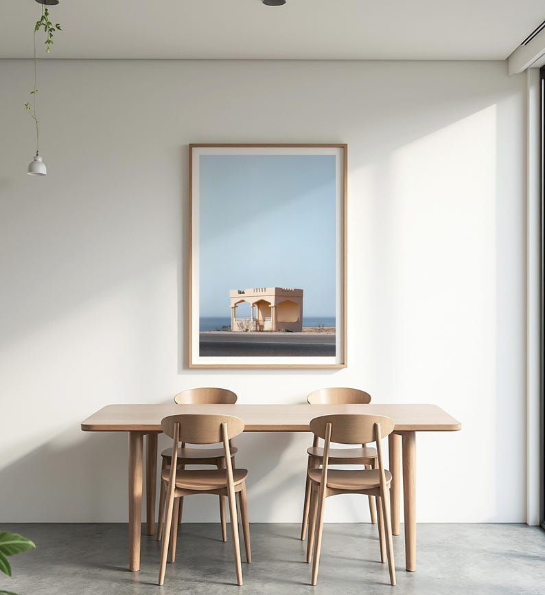 Peach Bus Stop 01 Print / Limited Edition Fine Art Photography Print ...