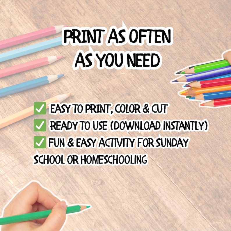 Prayer Flower Craft for Kids - Christian Printable Activity, Sunday School Coloring, Homeschool ...