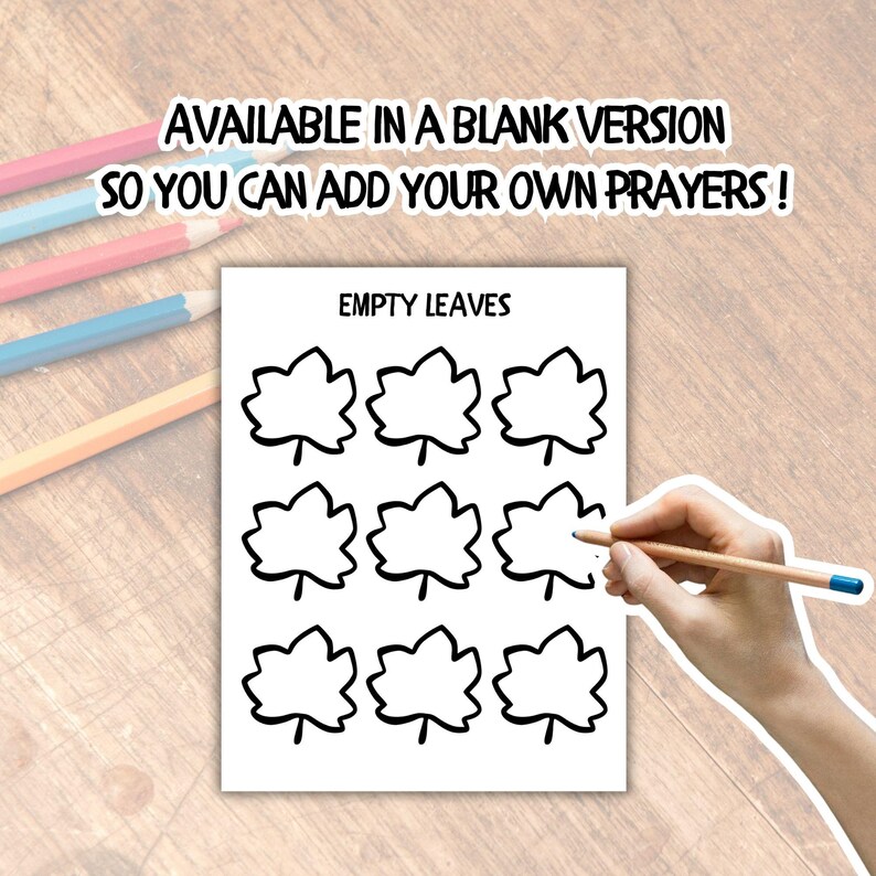 Prayer Tree Christian Craft for Kids - Printable Sunday School Faith ...