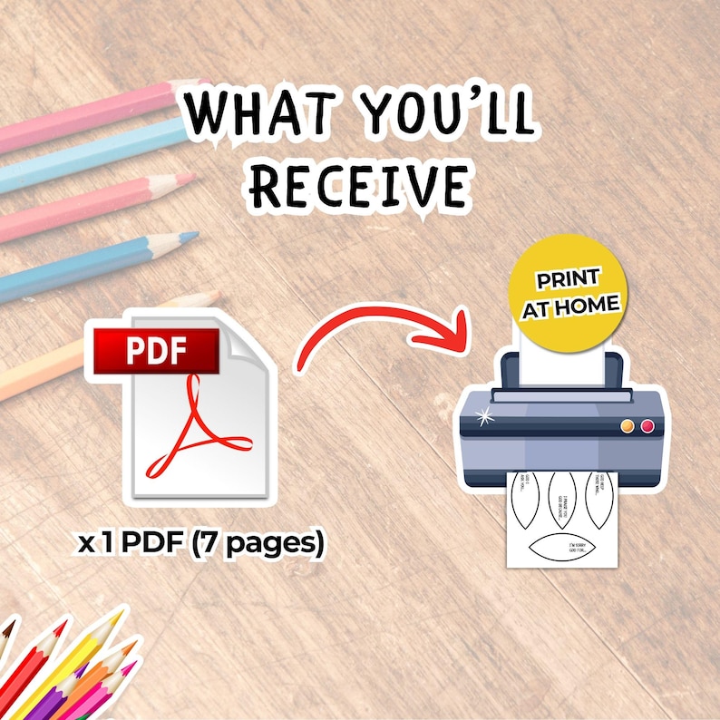 Prayer Flower Craft for Kids - Christian Printable Activity, Sunday School Coloring, Homeschool ...