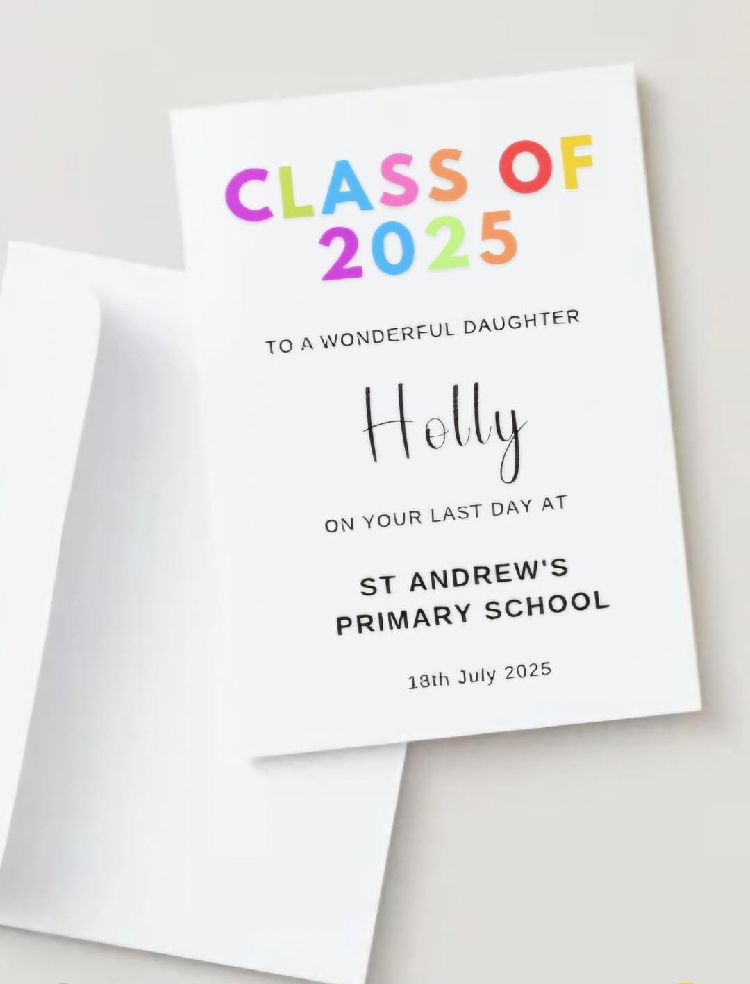 School Graduation | Last Day of School | School Leavers Card | School ...