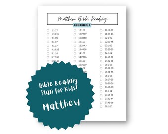 Kids Bible Study, Youth Bible Reading Plan, Printable Homeschool ...