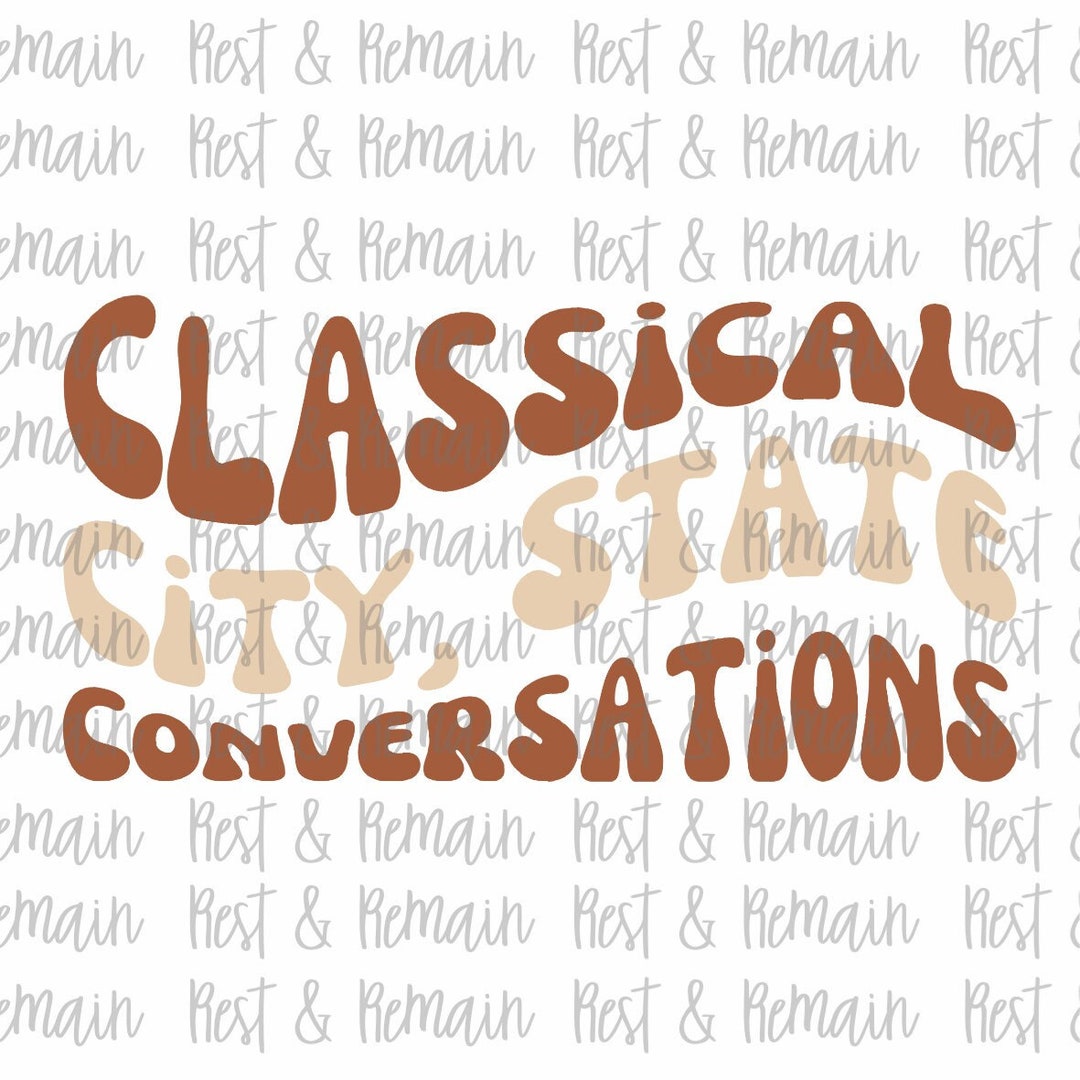 CUSTOM Classical Conversations SVG/PNG Digital Download - Etsy