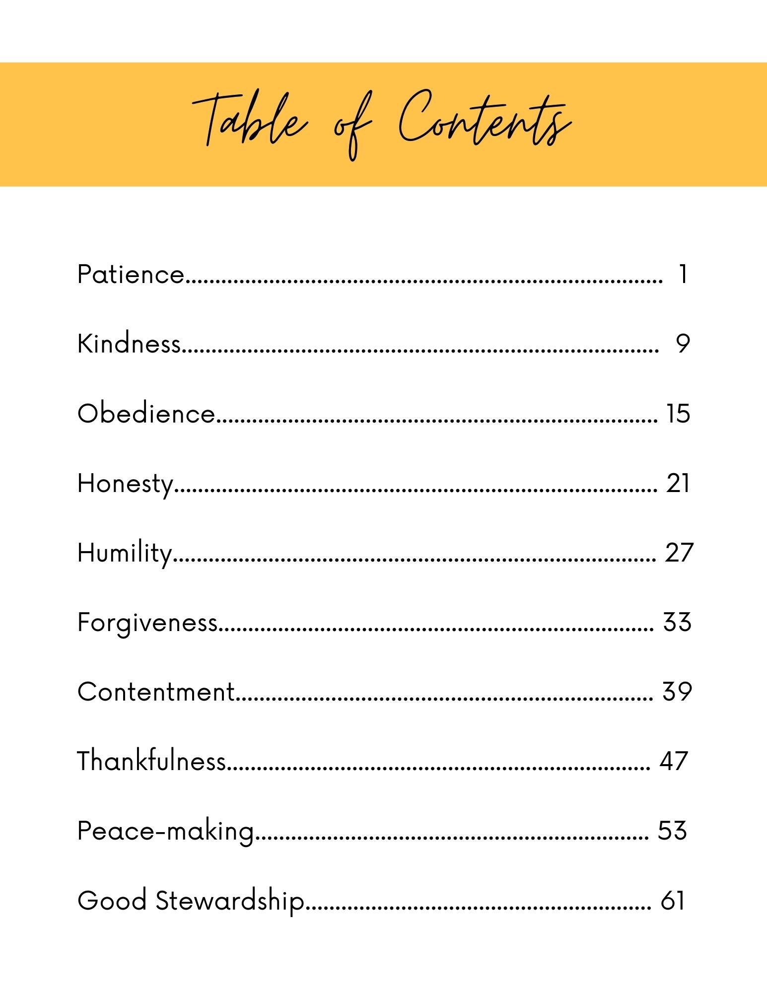 Cursive Scripture Copywork by Character Traits - Etsy