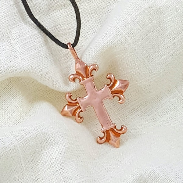 Copper Cross - Etsy