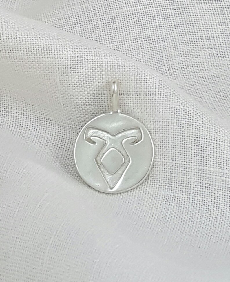 Hand Crafted Solid Sterling Silver Angelic Power Rune Enkeli | Etsy