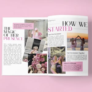 Custom Birthday Magazine Template | Birthday Magazine for Best Friend ...