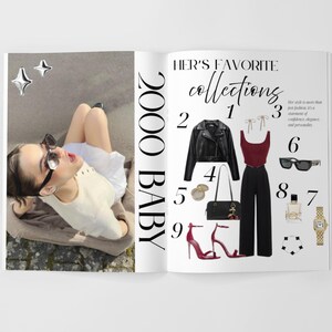 Birthday Magazine Template for Best Friend | Vogue Style Magazine ...