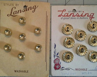 Two tone buttons | Etsy