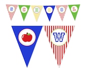 Items similar to 50% Off Sale! - PRINTABLE Back to School Banners ...