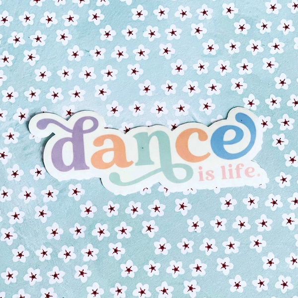 Dance Sticker - Etsy