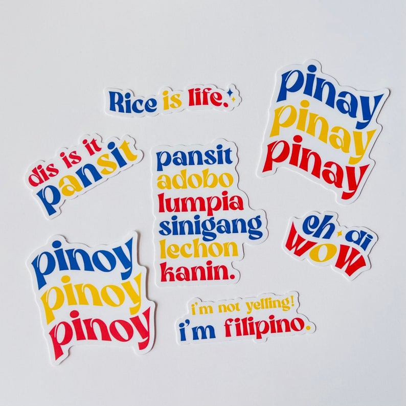 Proud Pinoy Pinoy Stickers Pinoy Pride Pinoy Pinay - Etsy