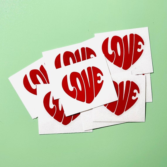 Love | Love Sticker | Love Decal | Valentine Decal | Valentine Sticker ...