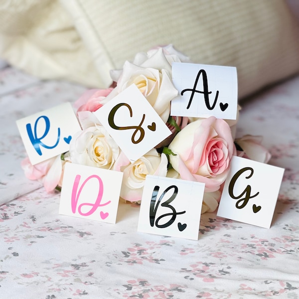 Initials Decal - Etsy