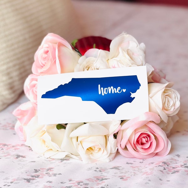 North Carolina Decal - Etsy